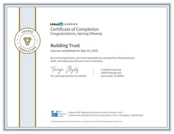 Certificate of completion persuasive selling | PDF
