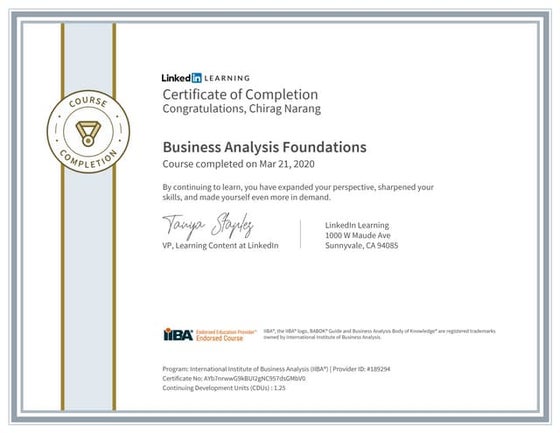 IMA Data Analytics & Visualization Fundamentals Certificate | PDF