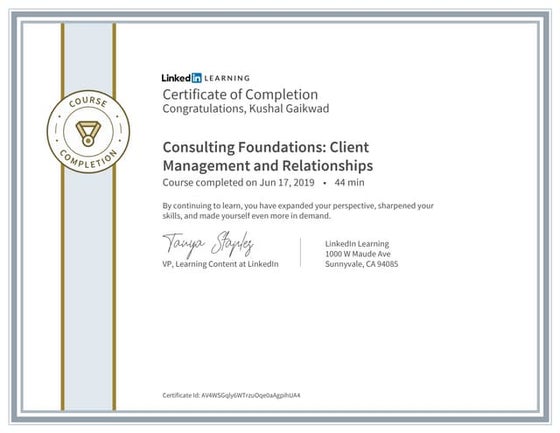 Certificate ofcompletion statistics foundations | PDF