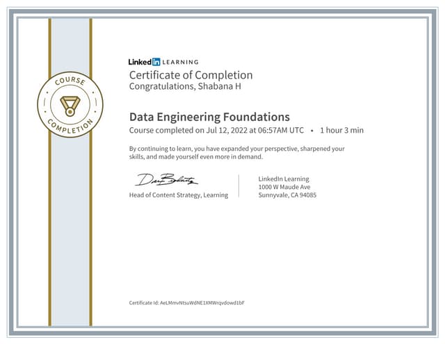 Data Engineering Foundations Ppt