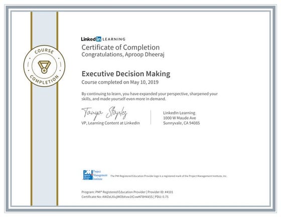 Certificate ofcompletion developing self awareness | PPT