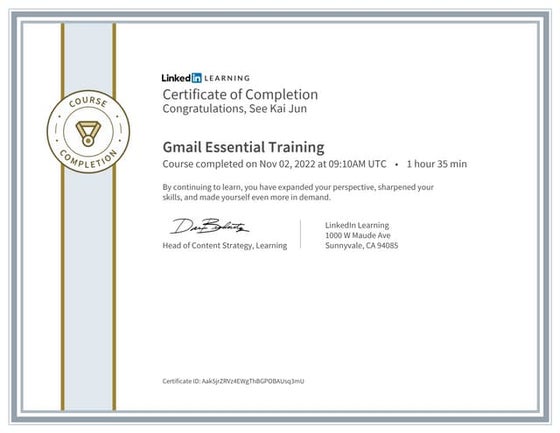 Certificate of Completion | PPT