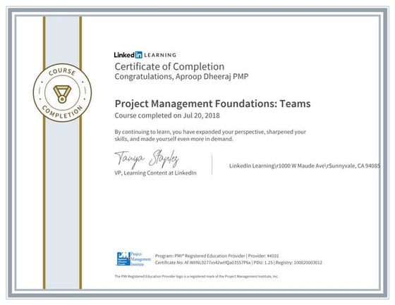 Dr. Mustafa Degerli - 2019 - Project Management Foundations Procurement ...