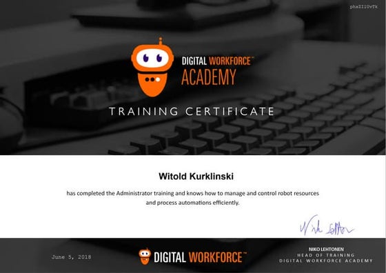 RPA Starter Training | PDF