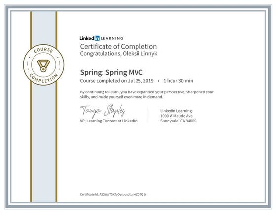 Certificate ofcompletion disrupting yourself | PPT