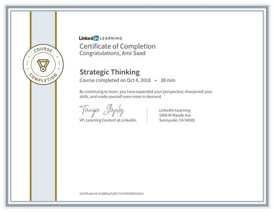 Certificate of Completion Business Analysis Foundations on LinkedIn - Adelia Ramadhani Putri | PDF