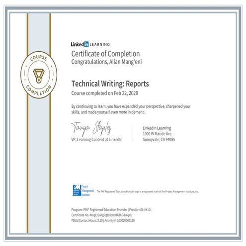 Certificate of completion problem solving techniques | PDF