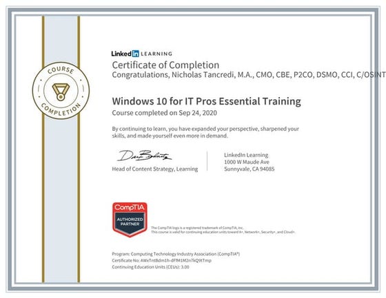 Certificate of completion learning cloud computing core concepts | PPT