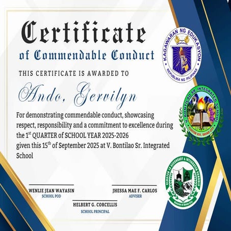 CONDUCT-AWARD.pptx award for recognition | PPTX