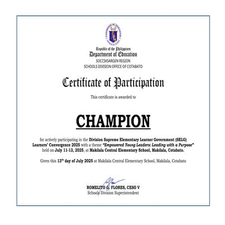 CERTIFICATE OF PARTICIPATION SELG FOR LE | DOCX