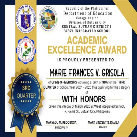 CERTIFICATE OF RECOGNITION AWARDS of honors.pdf