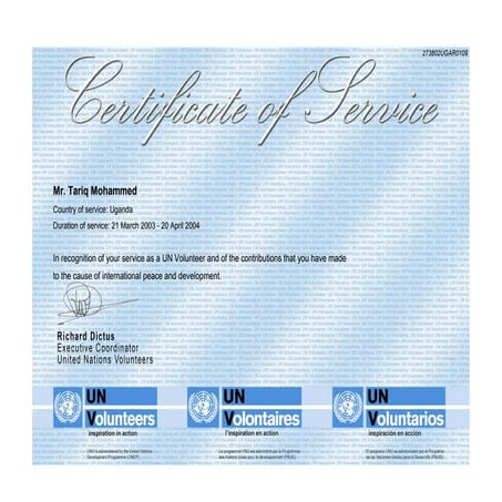 Certificate of Service | PDF