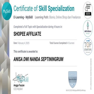 Certificate of Skill Specialization Shopee Affiliate.pdf