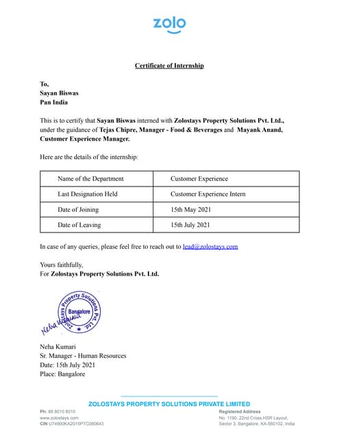 Android app development training certificate of completion | PPT