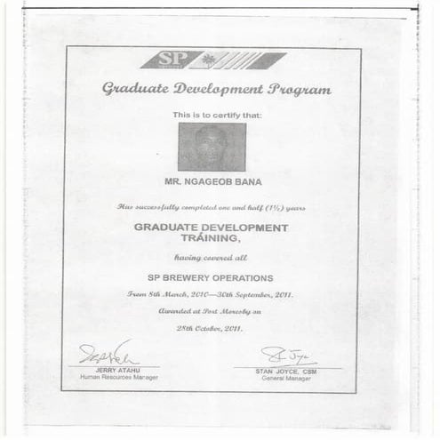 Certificates | PDF