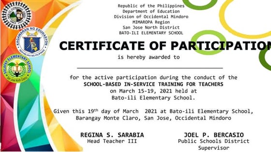 Filipino-Certificate-INSET.docx | Education