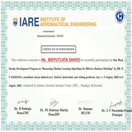 CERTIFICATES - AIML D V RAMANA FDP.pdf