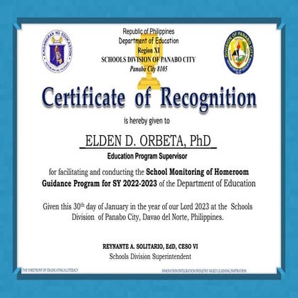 NON-ACADEMIC CERTIFICATES AWARDS AND CER | PPTX
