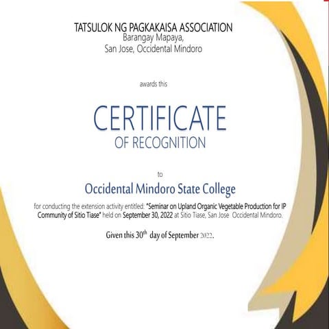 OJT COMPLETION CERT. | PDF