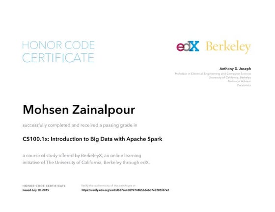 Spark_Certificate | PPT Spark_Certificate | PPT