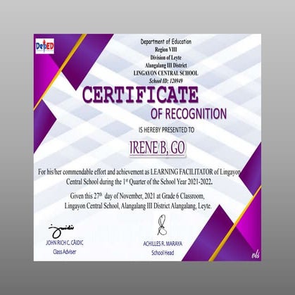 Sample editable certificate WITH HONORS 2023 - 2024.docx