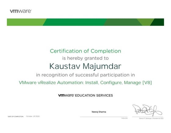 VMware VRealize Automation | PPT