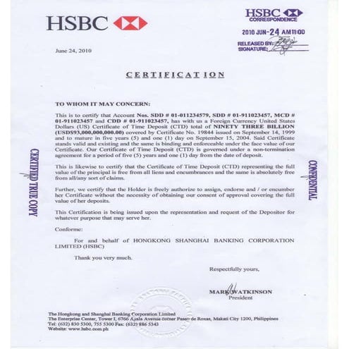 Certification. a2 | PDF