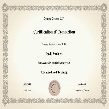 Red Team Assessment Process | PDF