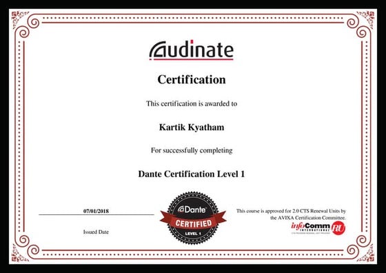 Dante certification level 2 | PPT