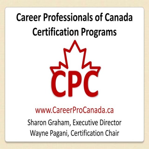 CPC Certification Program | PPT