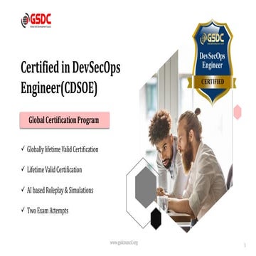 How DevSecOps Certification Enhances Your DevOps Career Path | PPT