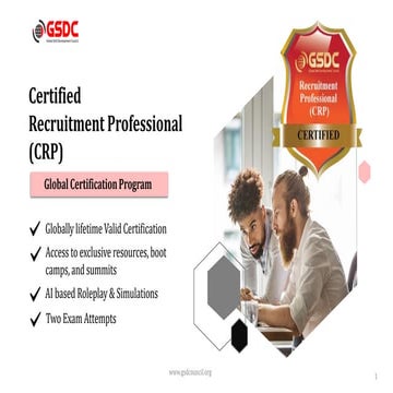 Boost Your Hiring Game: The Power of a Recruitment Certification | PDF