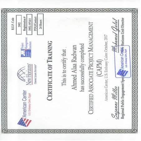 Certified associate in project management (CAPM)® | PDF