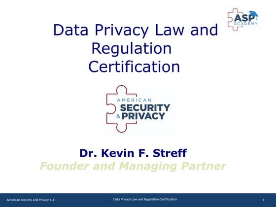 Privacy & Data Protection | PPTX