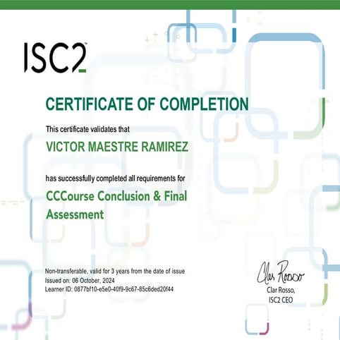 International Information System Security Certification Consortium ...