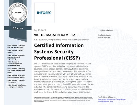 SCS-C02: AWS Certified Security - Specialty Specialization Certificate ...