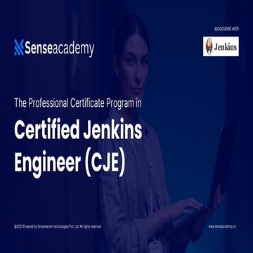 Certified Jenkins Engineer (CJE)| Senseacademy | PDF
