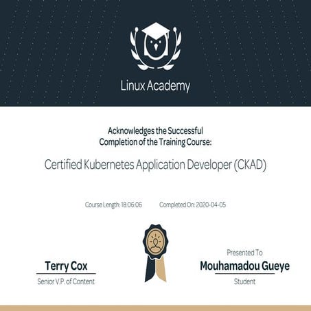 Certified Kubernetes Application Developer Ckad Ppt
