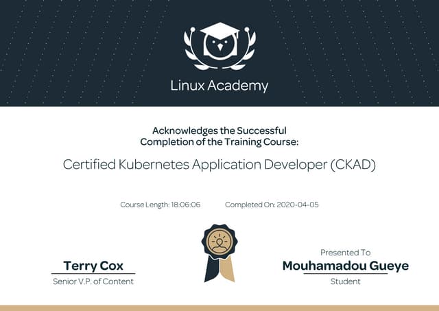 Certified Kubernetes Application Developer Ckad Ppt