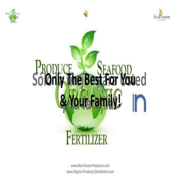 Certified Organic Fertilizer | PPT