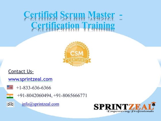 How to Become a Scrum Master | PPT