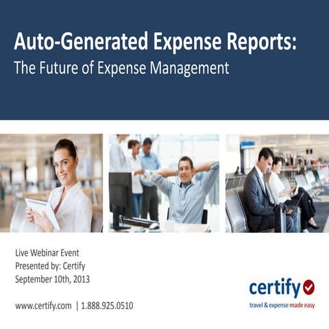 Expense Reports from ReportExecutive by Certify.com