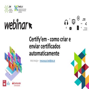 Certify’em - como criar e enviar certificados automaticamente | PDF