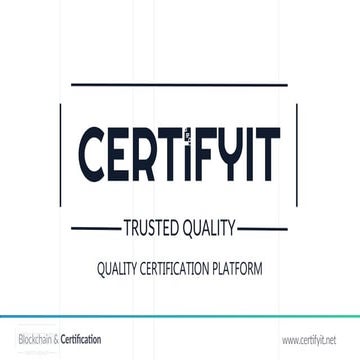 CertifyIt | PDF