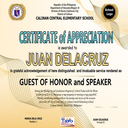 inset program sample school-based activity | DOCX