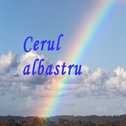 CULOAREA CERULUI | PPT