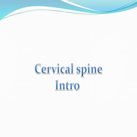 Cervical | PPT