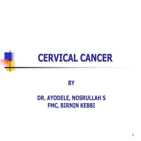 Cervical cancer | PDF