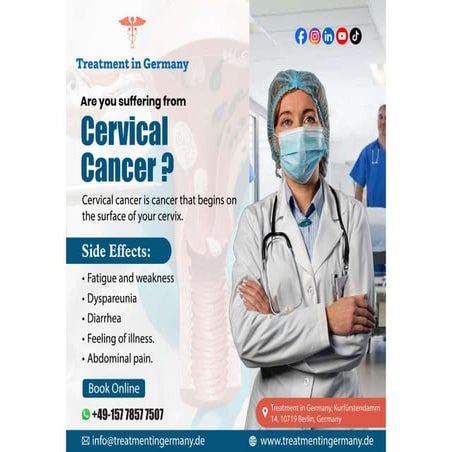 stages of cervical cancer and treatments | PDF