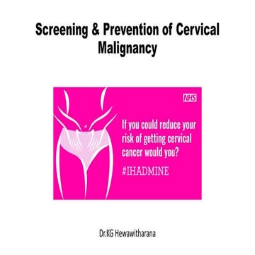 Cervical ca prevention | PPTX